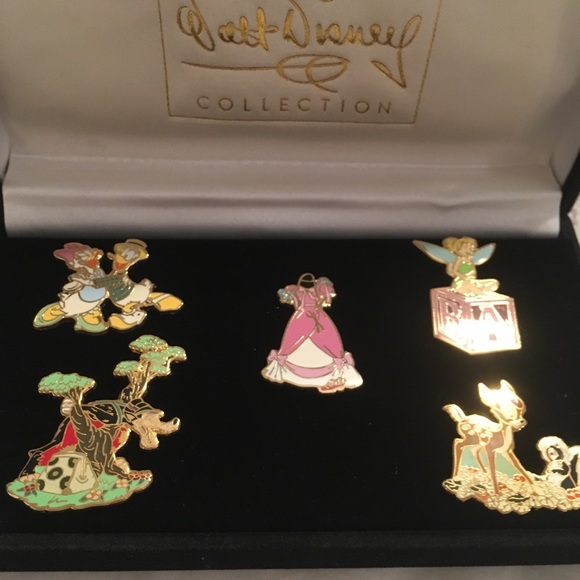 Disney | Accessories | Disney Classic Pin Set | Poshmark